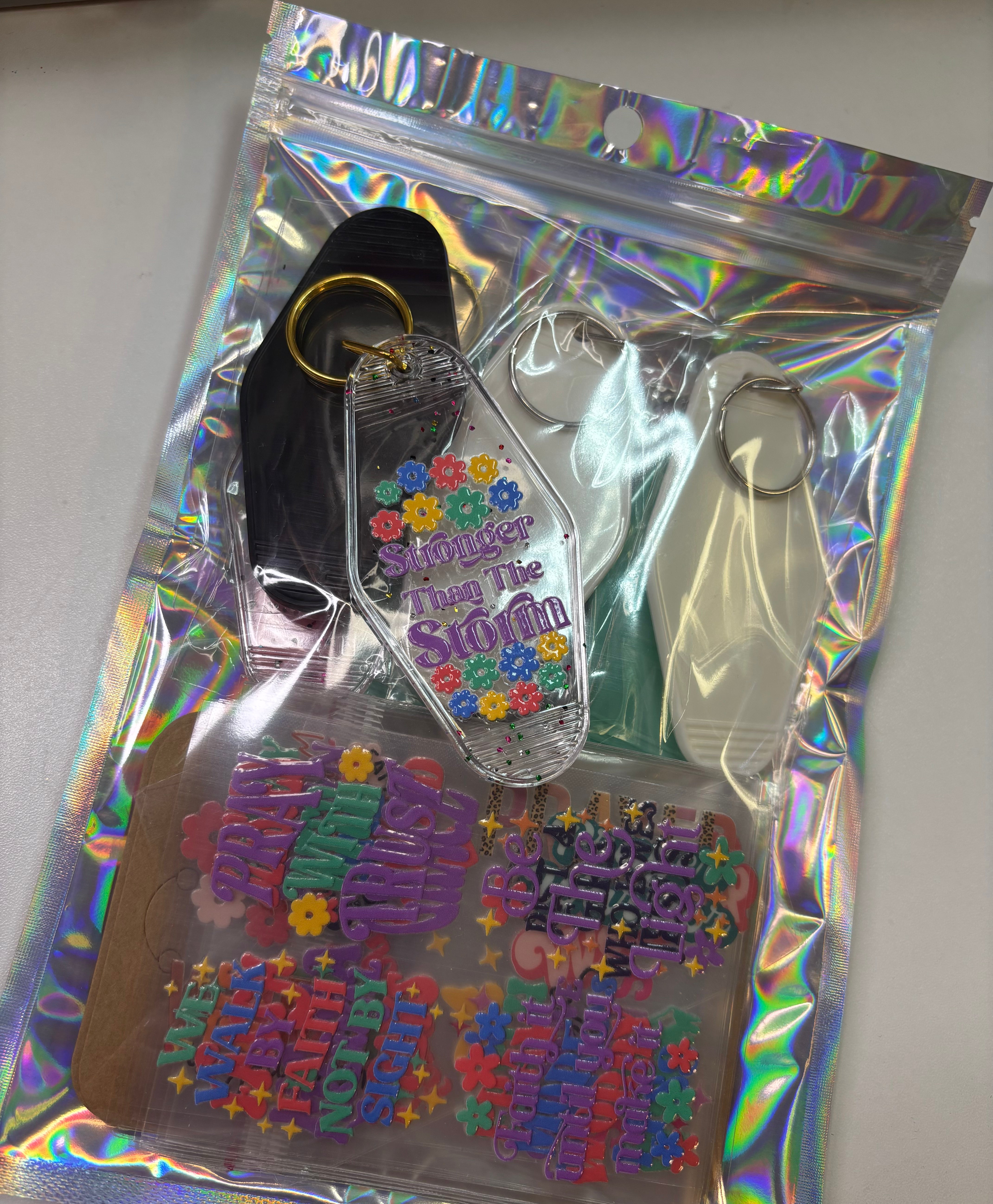 UVDTF Keychain Kit – SparkleSociety